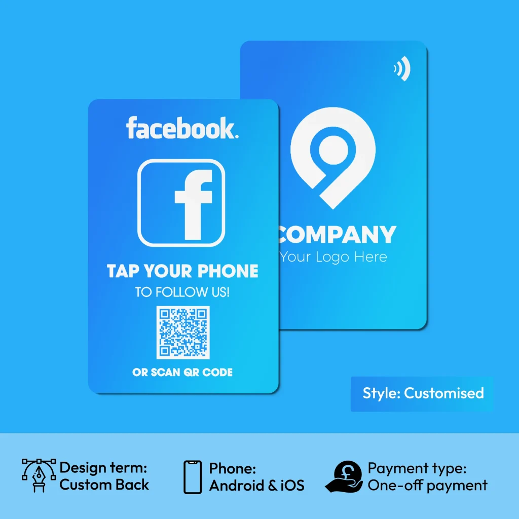 Facebook NFC Card - Evrycard